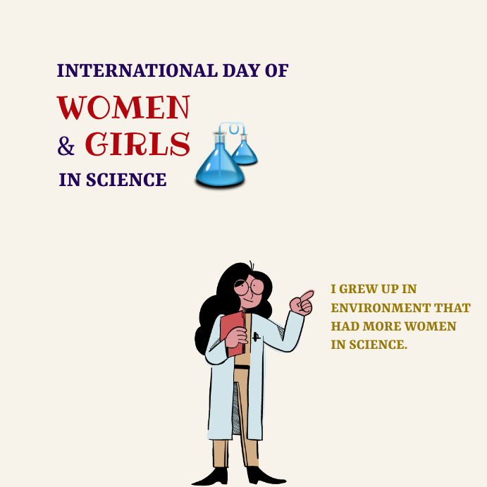 international day of women in science Template | PosterMyWall