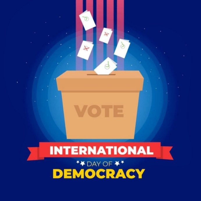 International Democracy Day Template | PosterMyWall