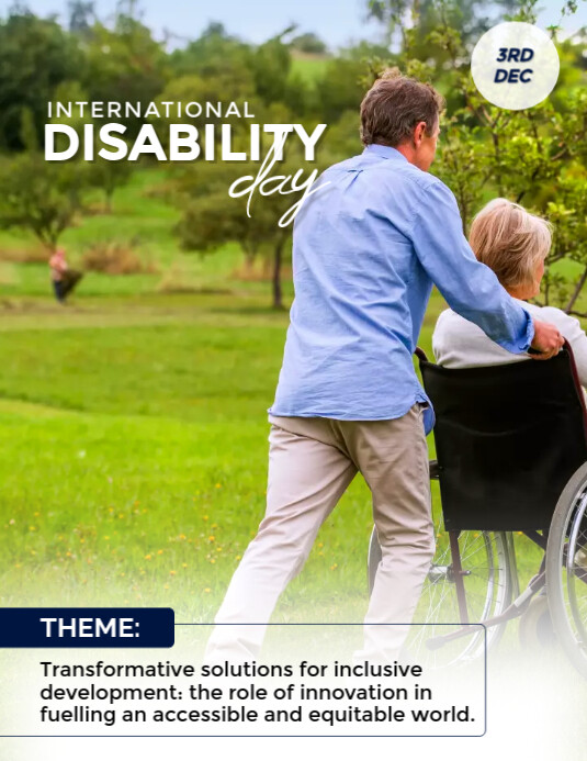 INTERNATIONAL DISABILITY DAY Template | PosterMyWall