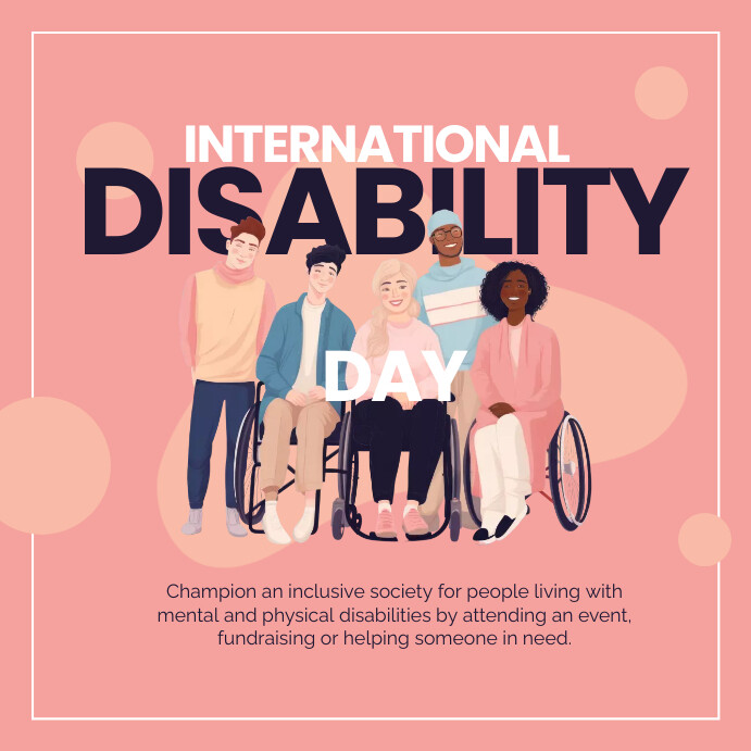 International Disability Day Instagram Post Template | PosterMyWall