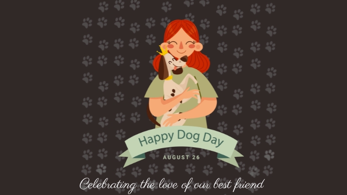 international dogs day PRESENTATION (16:9) Template | PosterMyWall
