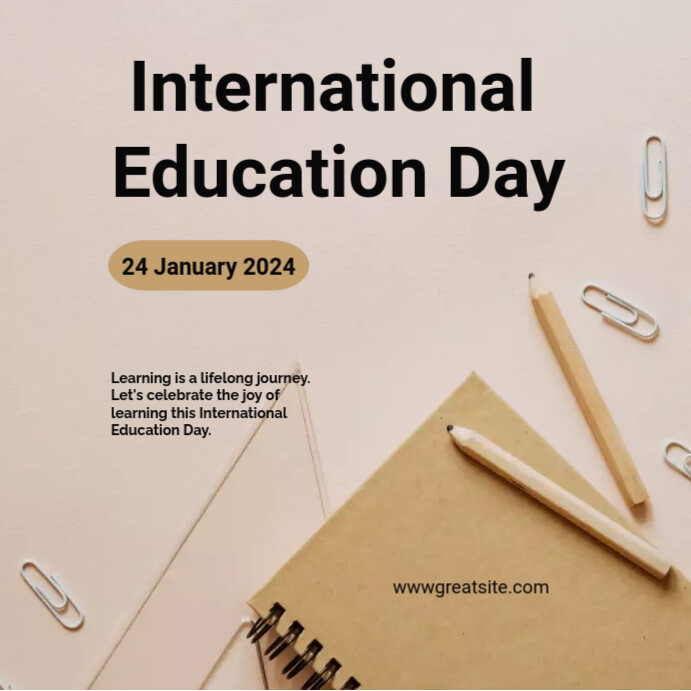 International Education Day instagram post Template | PosterMyWall