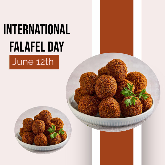 international falafel day Template | PosterMyWall