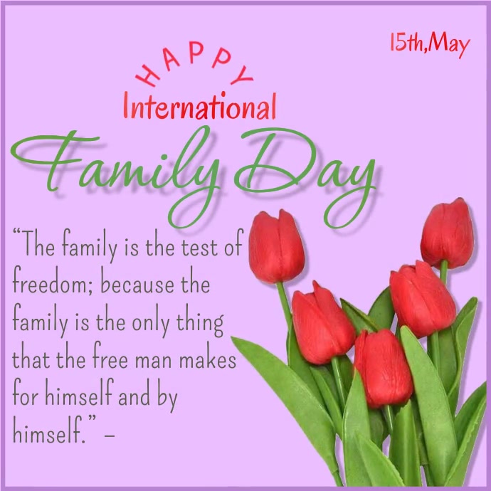 International family Day Template | PosterMyWall