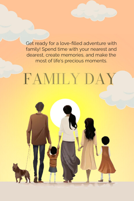 International Family Day Poster Template | PosterMyWall