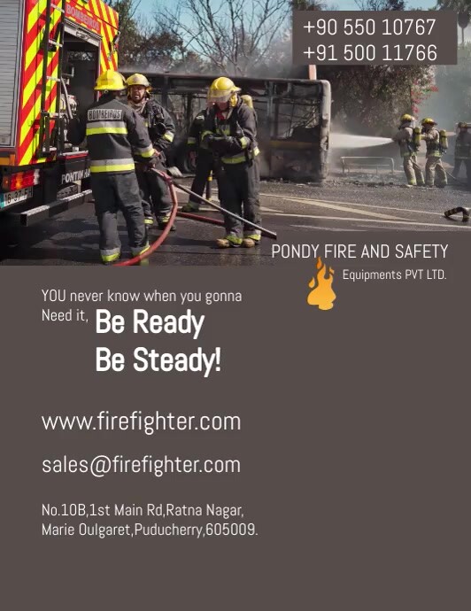 international fire fighters day flyer design Template | PosterMyWall