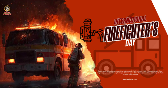 International Firefighters' Day Template | PosterMyWall