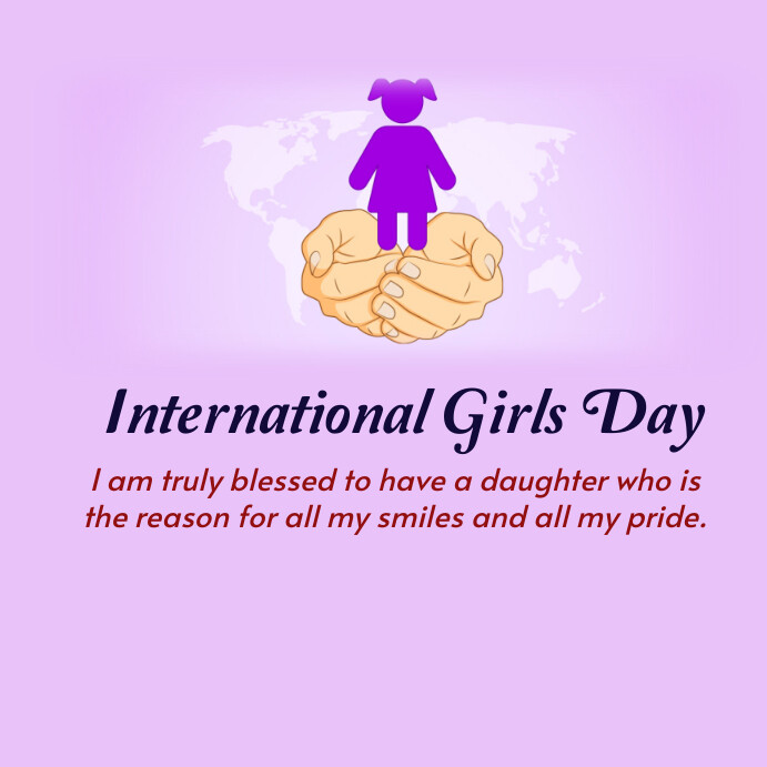 International girls day Template | PosterMyWall