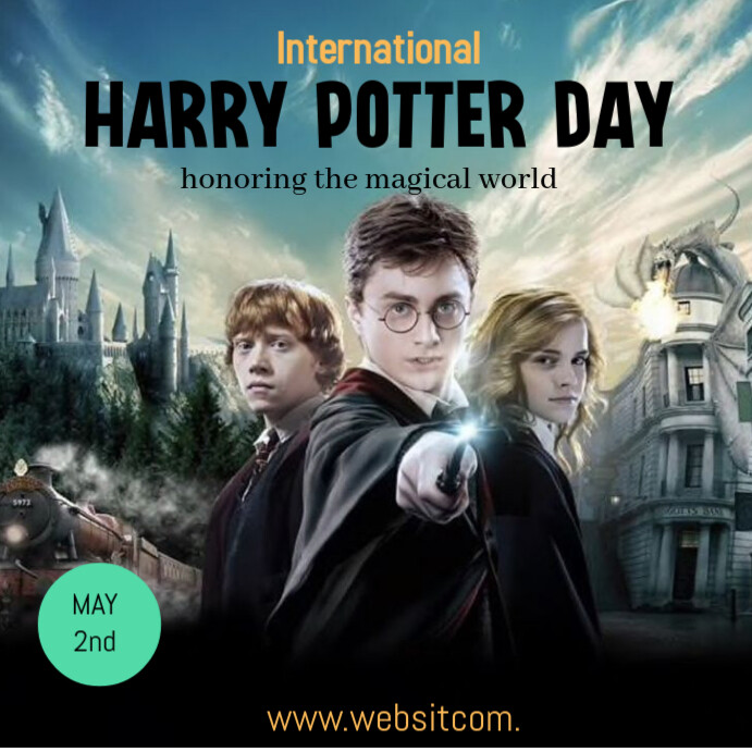 Plantilla de International Harry Potter day | PosterMyWall