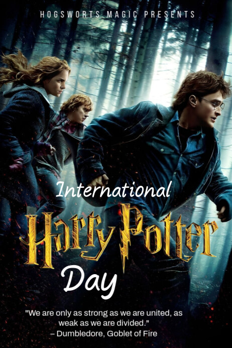 International Harry potters Day Template | PosterMyWall