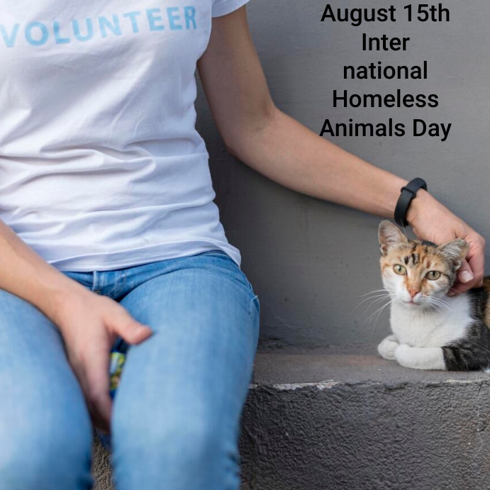 Plantilla de International homeless animals day | PosterMyWall