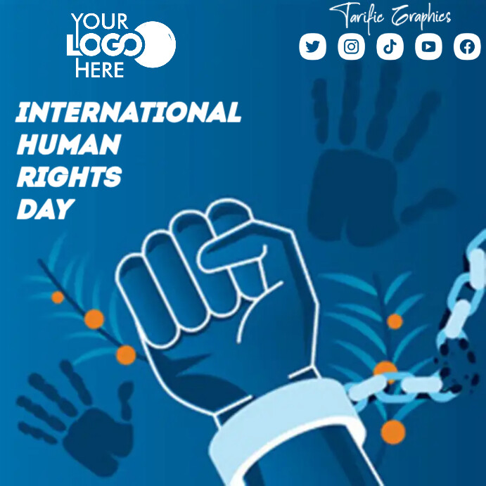 international human rights day Template | PosterMyWall