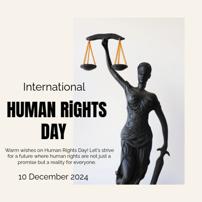 International human rights day Template | PosterMyWall