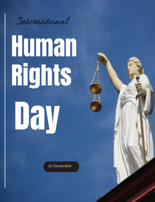 International human rights day Template | PosterMyWall