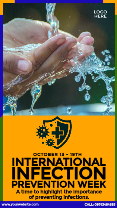 International Infection Prevention Week Ad Template | PosterMyWall