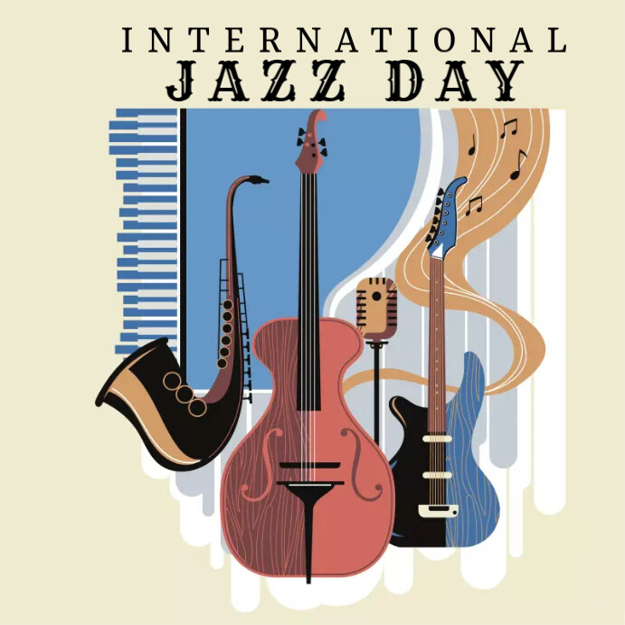 International Jazz Day Template | PosterMyWall