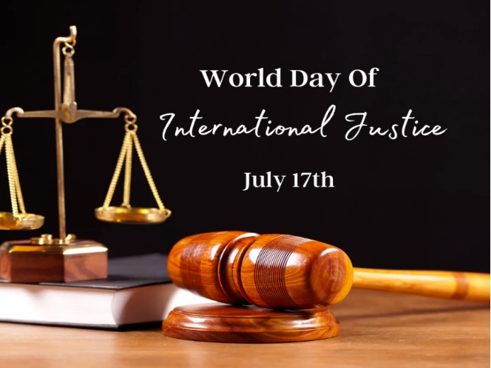 International justice Day Template | PosterMyWall