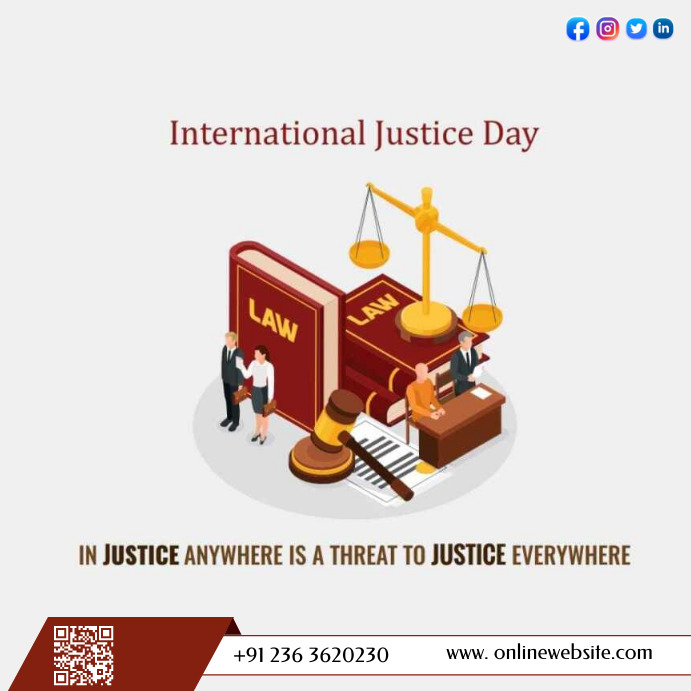 international justice day Template | PosterMyWall