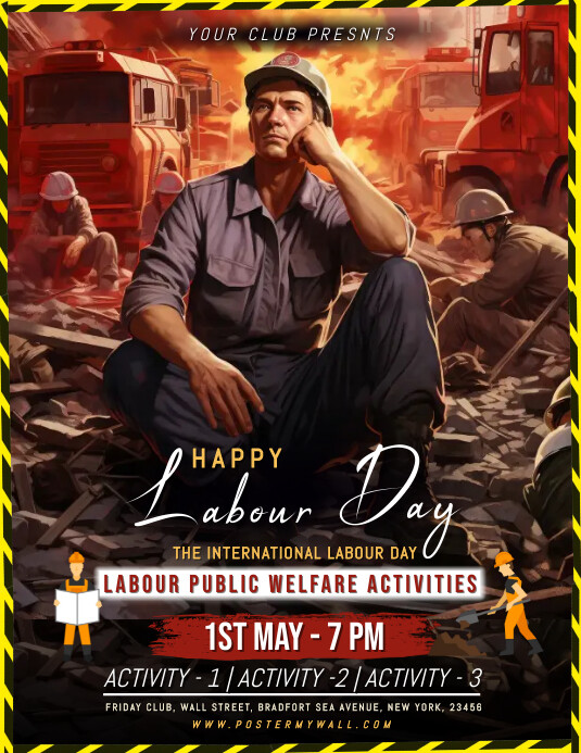 International Labour Day Template | PosterMyWall