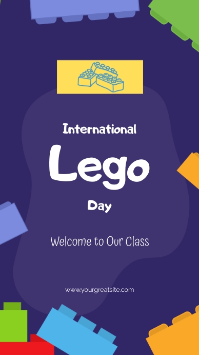 International Lego Day Template | PosterMyWall