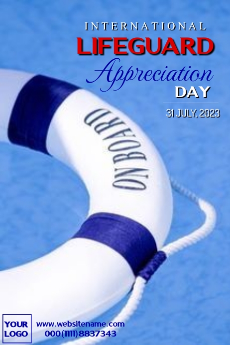 Copy of International lifeguard appreciation day pos | PosterMyWall