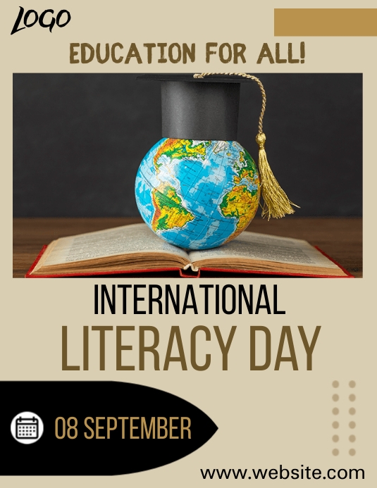 International literacy day Template | PosterMyWall
