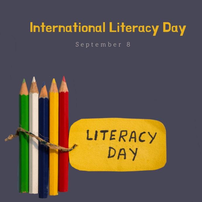 International Literacy Day Template | PosterMyWall