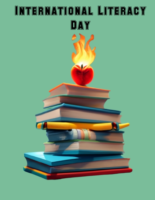 International Literacy Day Template | PosterMyWall