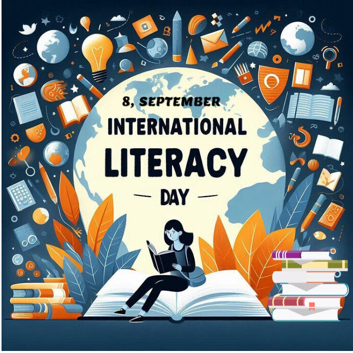 International Literacy Day Instagram post 2025 Template | PosterMyWall