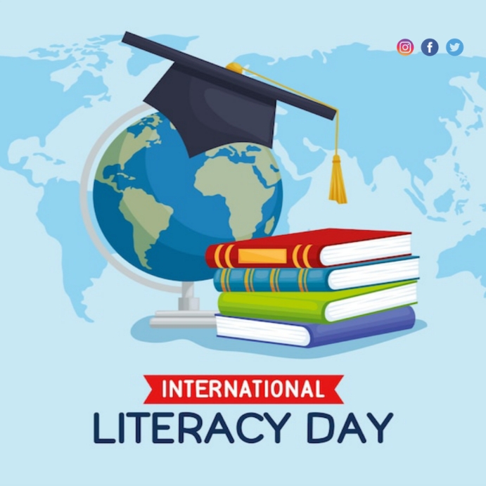 International literacy day template | PosterMyWall