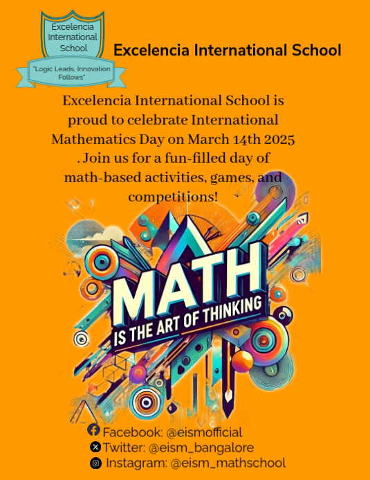 International mathematics day Template | PosterMyWall