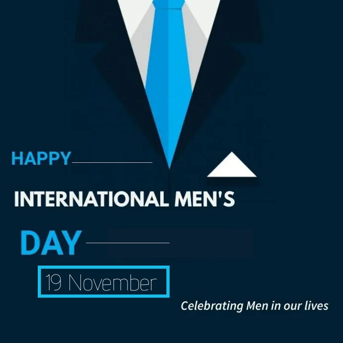 Copy of International men's day 2023 | PosterMyWall