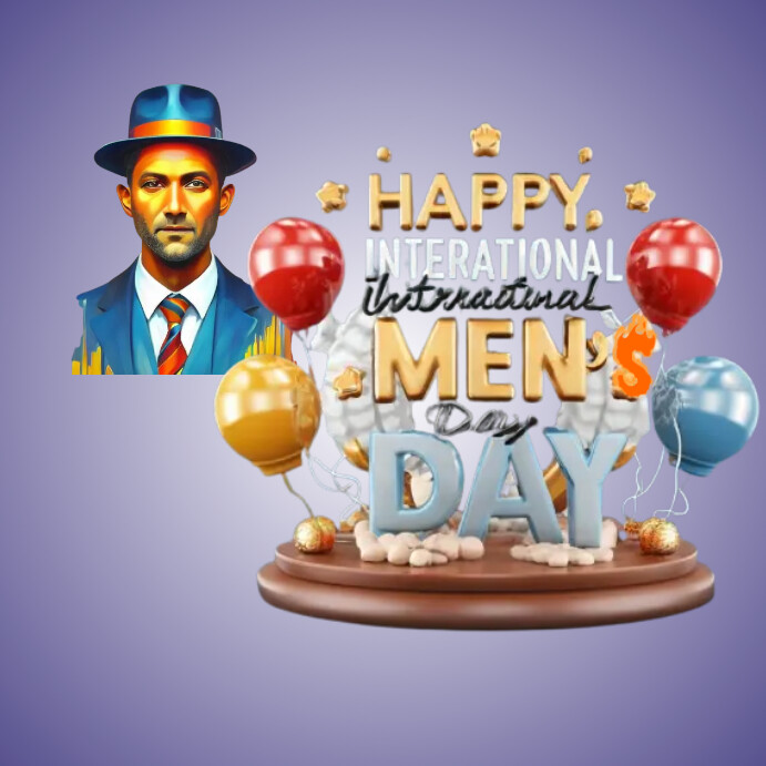 International Men's Day Template | PosterMyWall