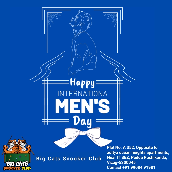 International Men's Day Template | PosterMyWall