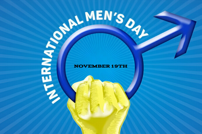 international Men's Day Template | PosterMyWall