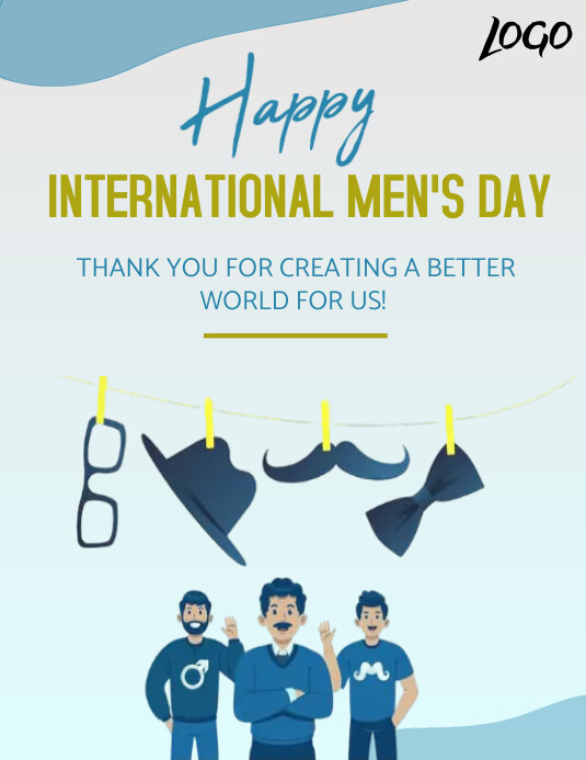 Copy of International Men's Day | PosterMyWall
