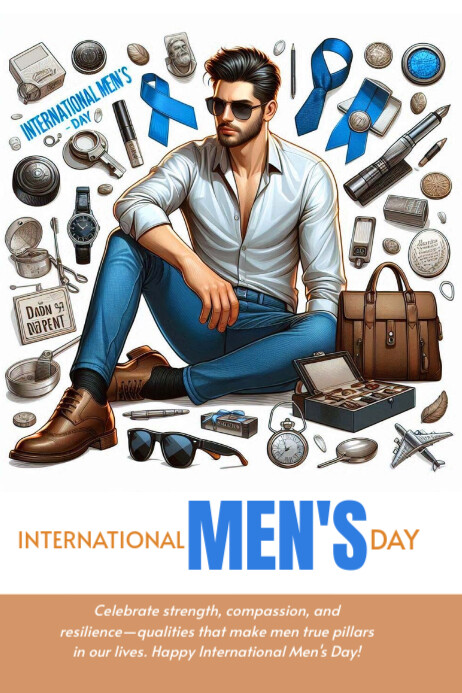 Copy of International men's day | PosterMyWall