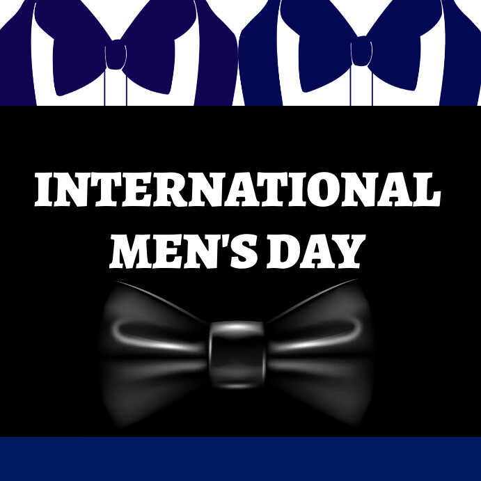 Copy of International men's day flyer | PosterMyWall