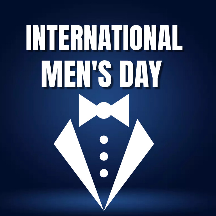 International men's day flyer Template | PosterMyWall