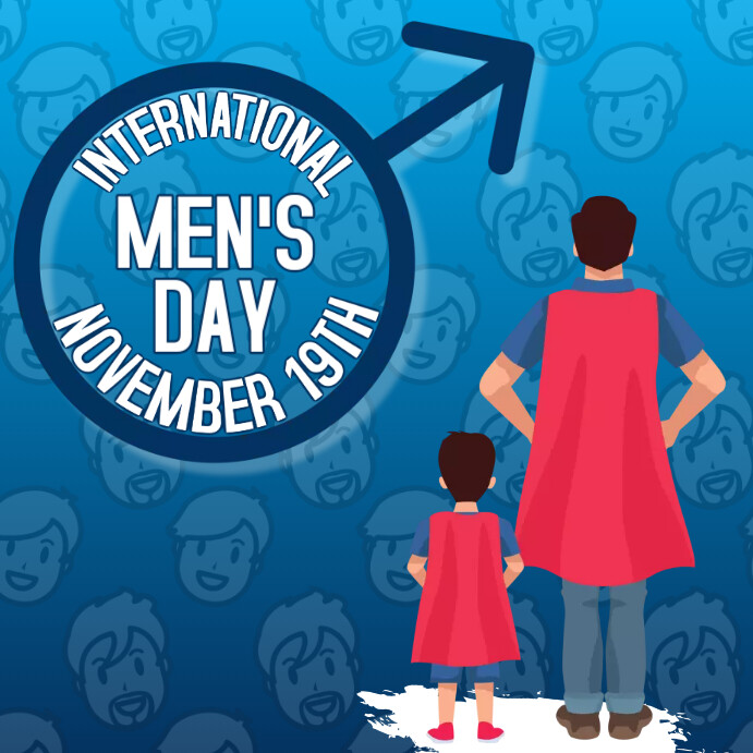 Copy of International Men's Day Instagram Post | PosterMyWall