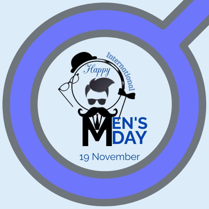international men's day instagram post Template | PosterMyWall