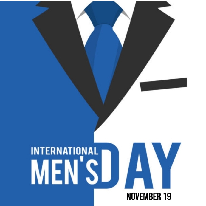 International men's day Instagram Post. Template | PosterMyWall