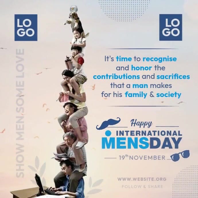 Copy of International Men's Day Post Template | PosterMyWall
