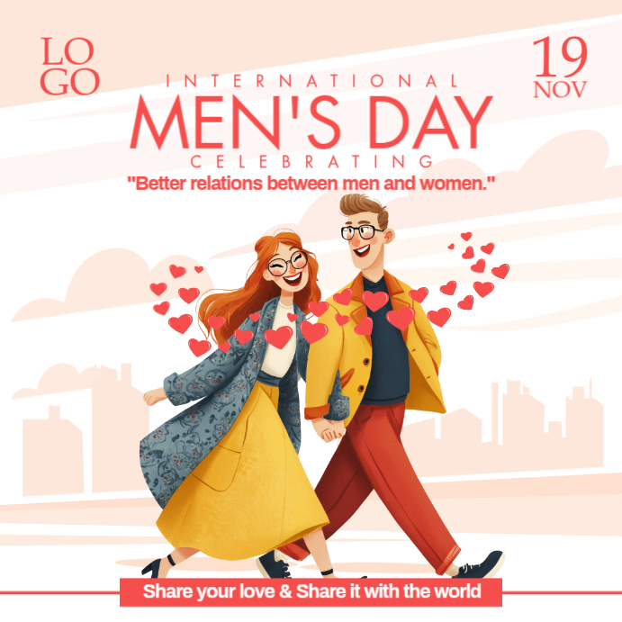 International Men's Day Post Template | PosterMyWall