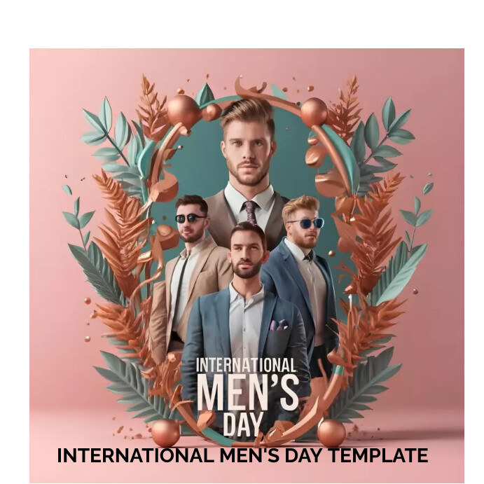 International men's day template 2023 | PosterMyWall