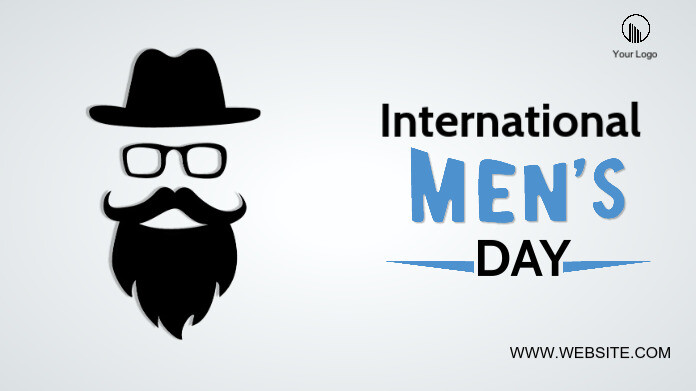 International Men's Day Twitter Post Template | PosterMyWall