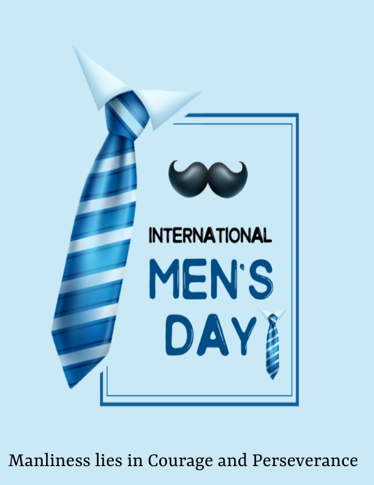 Copy of international mens day | PosterMyWall