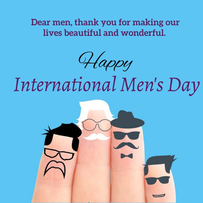 international mens day Template | PosterMyWall