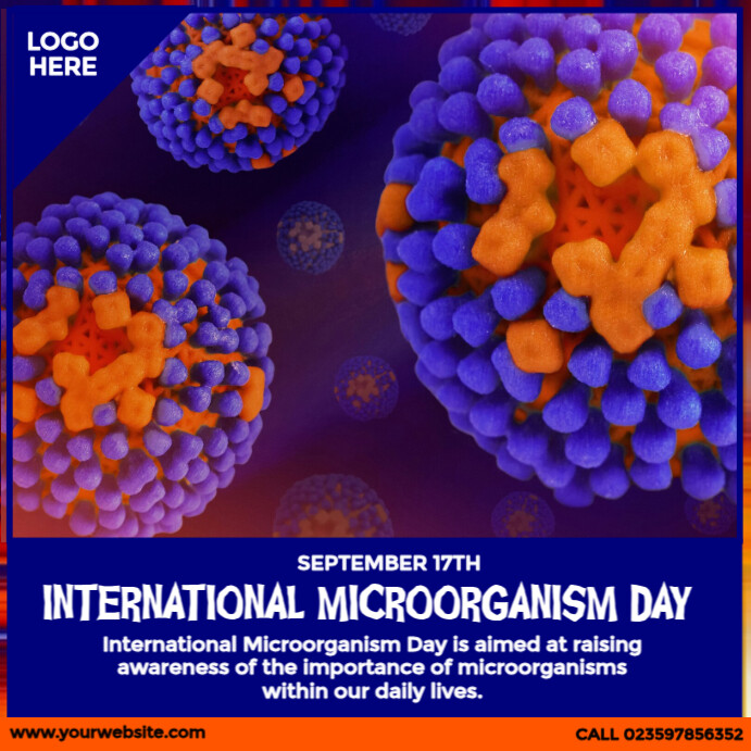 International Microorganism Day Template | PosterMyWall