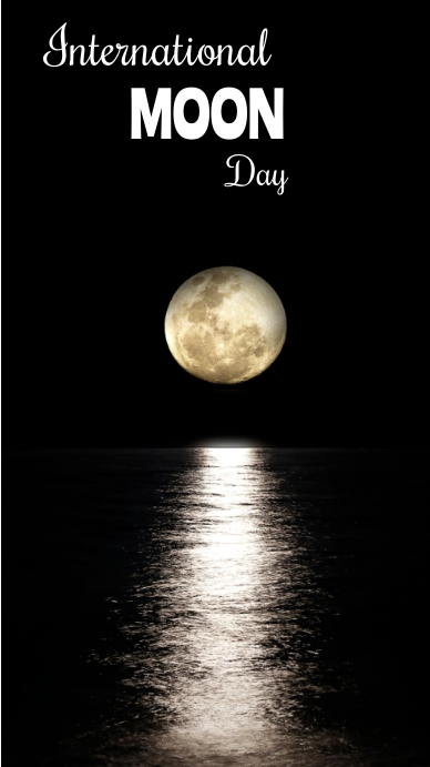 International Moon day Template | PosterMyWall